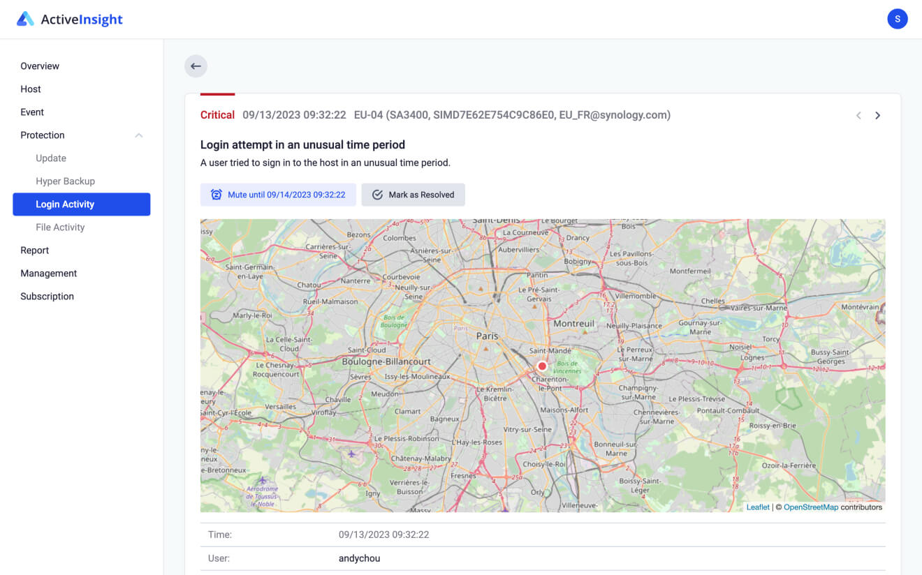 Active Insight | 群晖科技 Synology Inc.