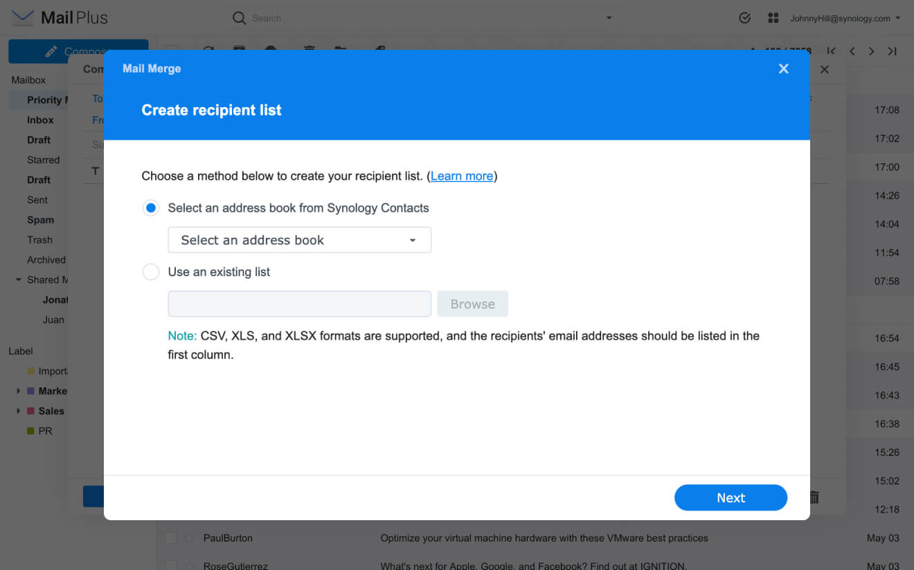 MailPlus | 群晖科技 Synology Inc.