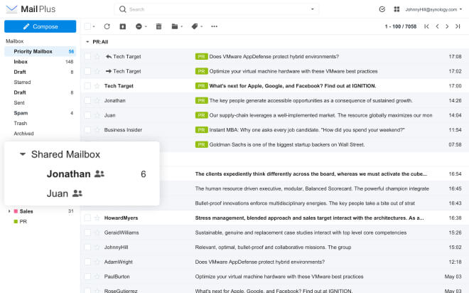 MailPlus | 群晖科技 Synology Inc.